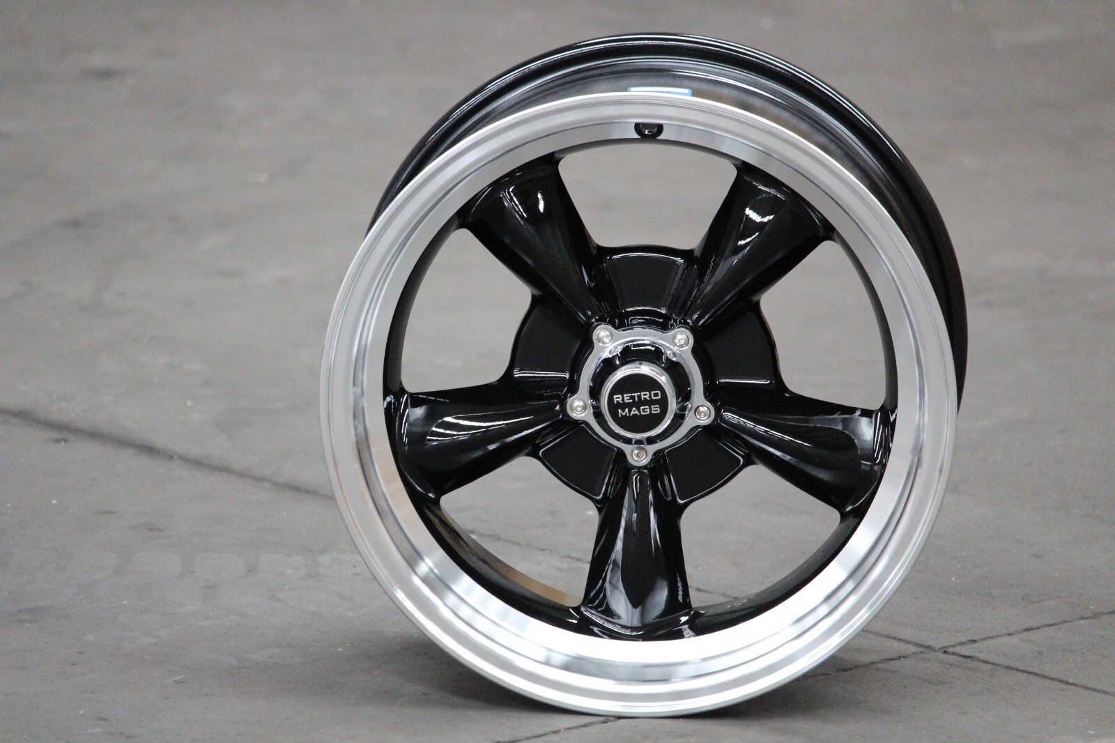 15x7 15x8 RETRO MAGS Black EJ EH HD HR EK Early Holden 5x108 Mags Rims ...