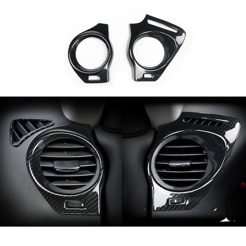 2X ABS Carbon Fiber Pattern Side Vent Trim For LEXUS IS250 300 350 2006 ...