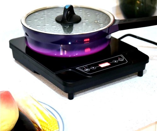Intertek EP23106 Single Burner 1800-Watt Electric Induction Cooktop ...