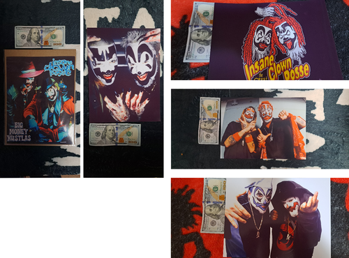 Lot of 5 ICP Insane Clown Posse Glossy photos / posters | eBay