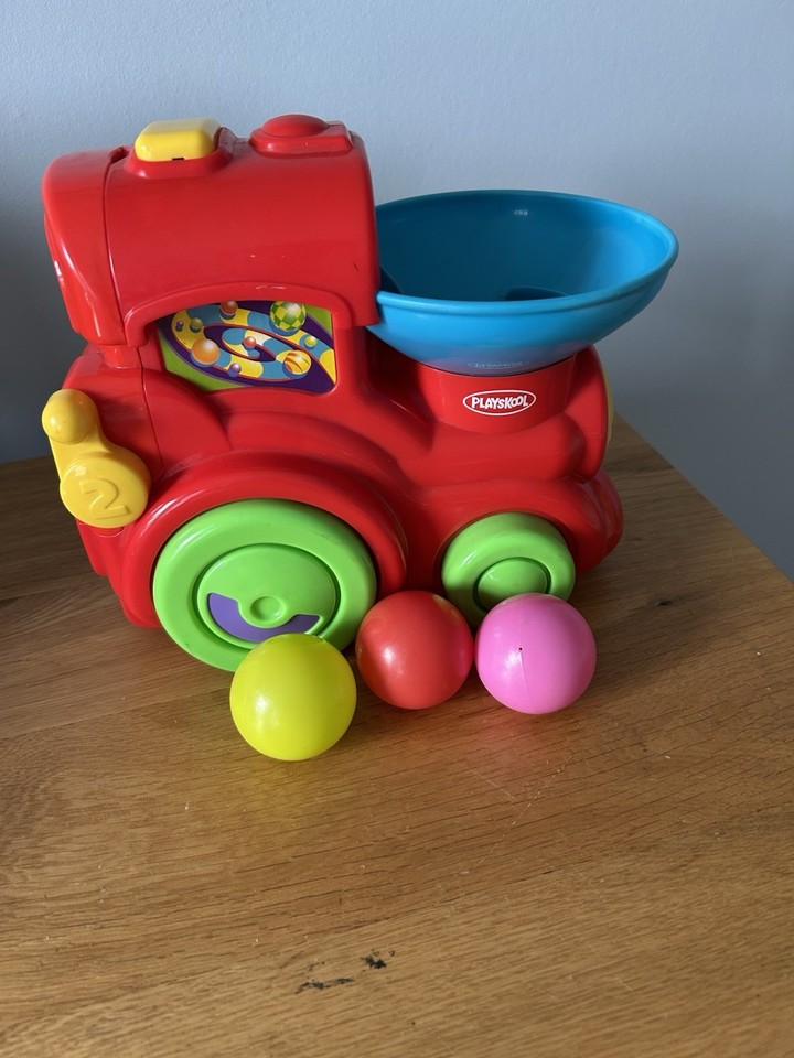 Fabulous PLAYSKOOL Train With Balls. Great Fun See Video Encourage ...