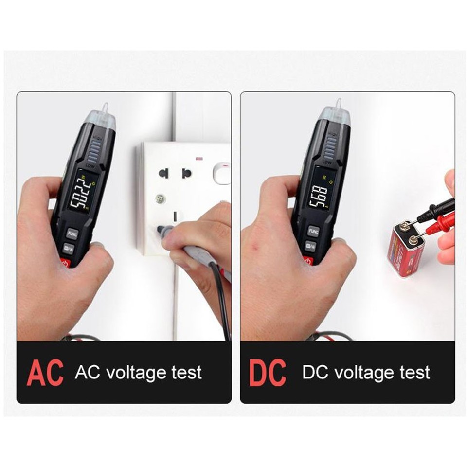 Kompaktes Handmultimeter mit LCD-Hintergrundbeleuchtung für AC DC ...