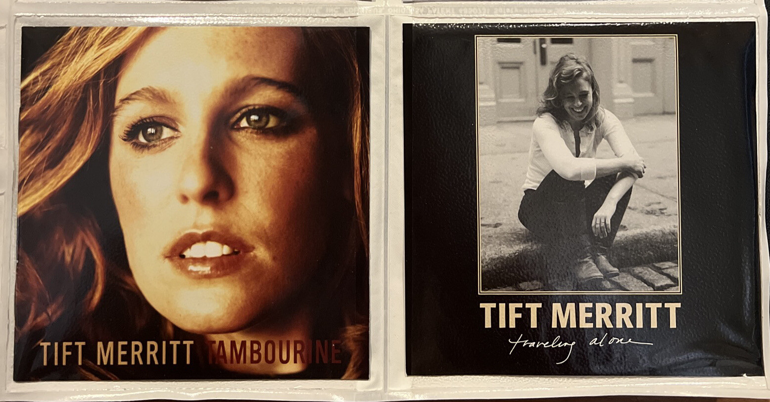 2CD LOT OF TIFT MERRITT in a SLEEVE PACKAGE ( Tambourine & Traveling ...