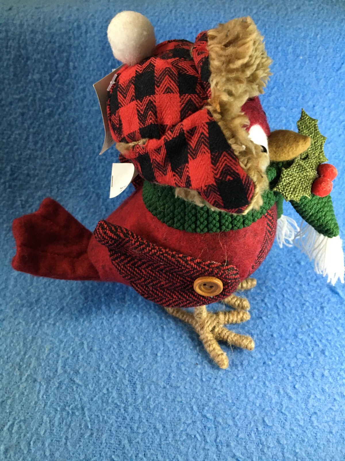 FEATHERLY FRIENDS Season by Nicole Fabric Bird Winter Hat Scarf Ivy NEW ...