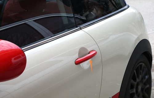 Fit For Mini Cooper Countryman F60 Red Car Door Handles Cover Trim ...