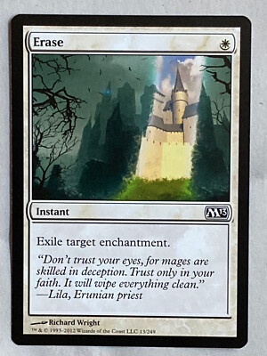 Erase - Magic The Gathering 2013 Card Near Mint or Better | eBay