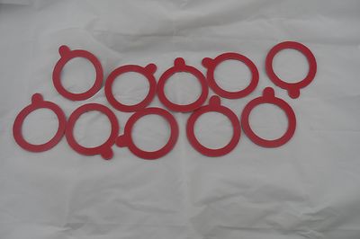 SEALING RINGS Seal Rubber RING Preserve 70mm id Jam Glass Jar SET 10 R ...