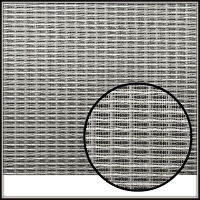 18"x36" Fender black/white/silver grill cloth (silver tinsel) -aged or ...