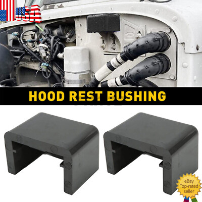 Truck Hood Bumper Rest Bushing For 2000-2007 Peterbilt 379 Hoods OE# 13 ...