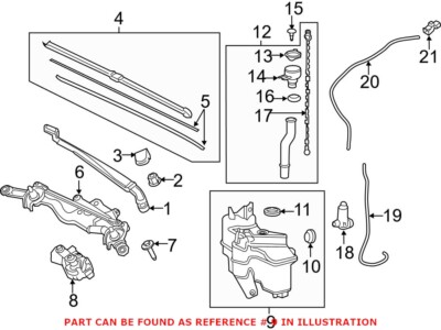 Genuine OEM Washer Fluid Reservoir For Toyota 8531547160 | eBay