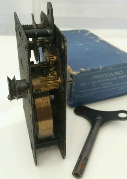 No1 Meccano Clockwork Motor Reversing With Key for sale online | eBay
