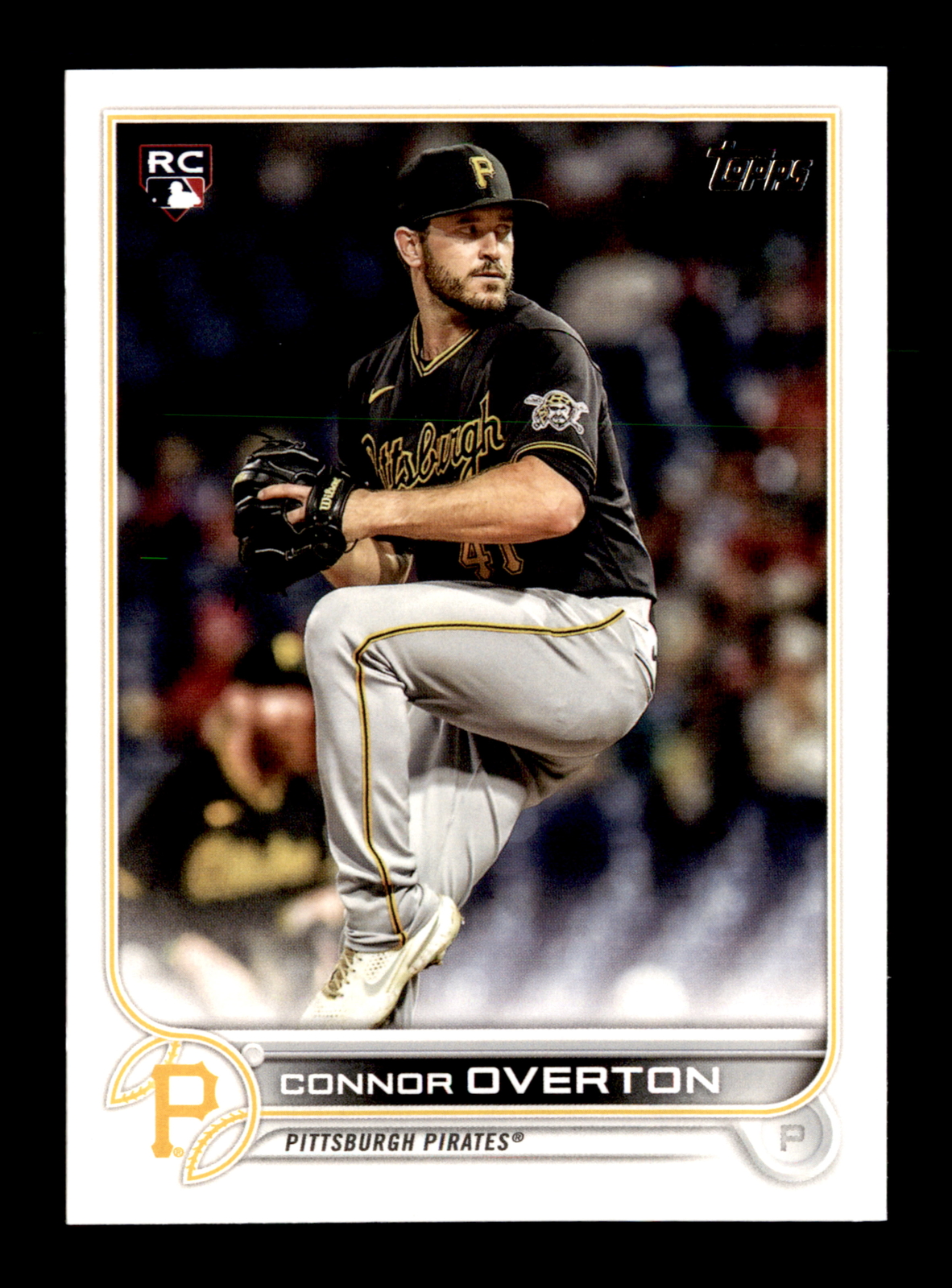 2022 Topps #339 Connor Overton Rookie RC Pittsburgh Pirates Baseball ...