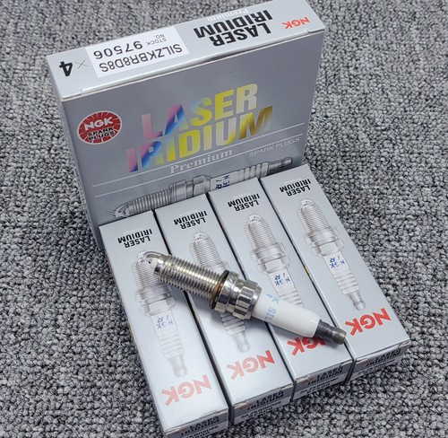 4PCS Laser Iridium Spark Plugs For NGK BMW 12120039664 97506 ...