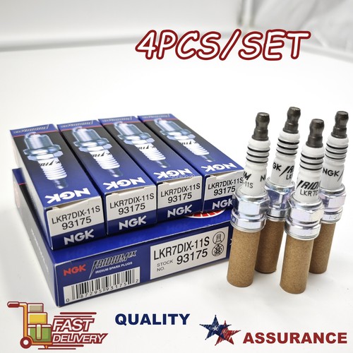 4PCS NGK 93175 Iridium IX Spark Plugs LKR7DIX-11S Fits Honda Accord ...
