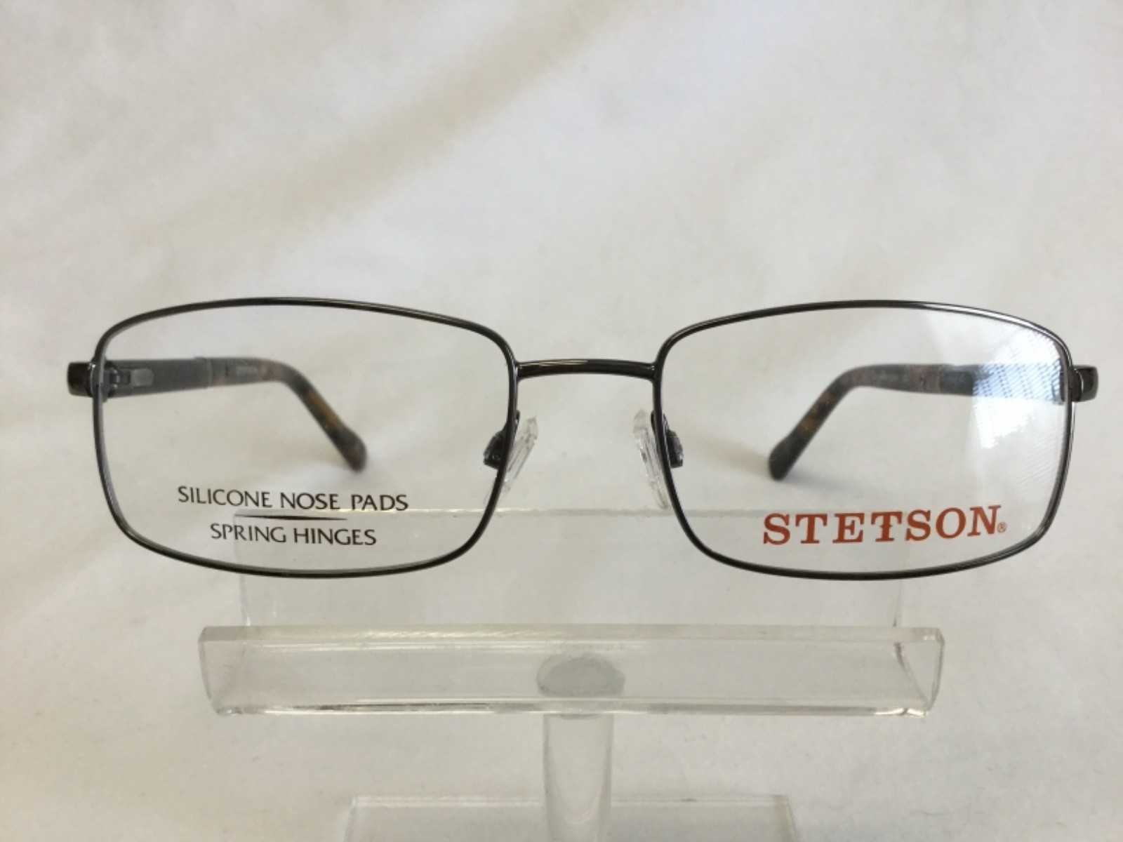 STETSON Off Road 5029 Eyeglasses FRAMES Spring Hinges Black NEW Semi ...
