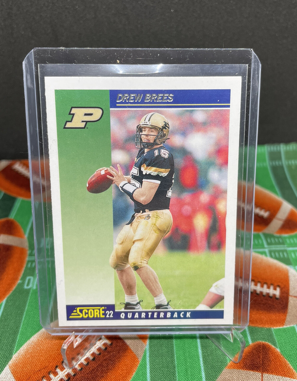 2022 Chronicles DREW BREES Draft Picks Score #20 - Boilermakers ...