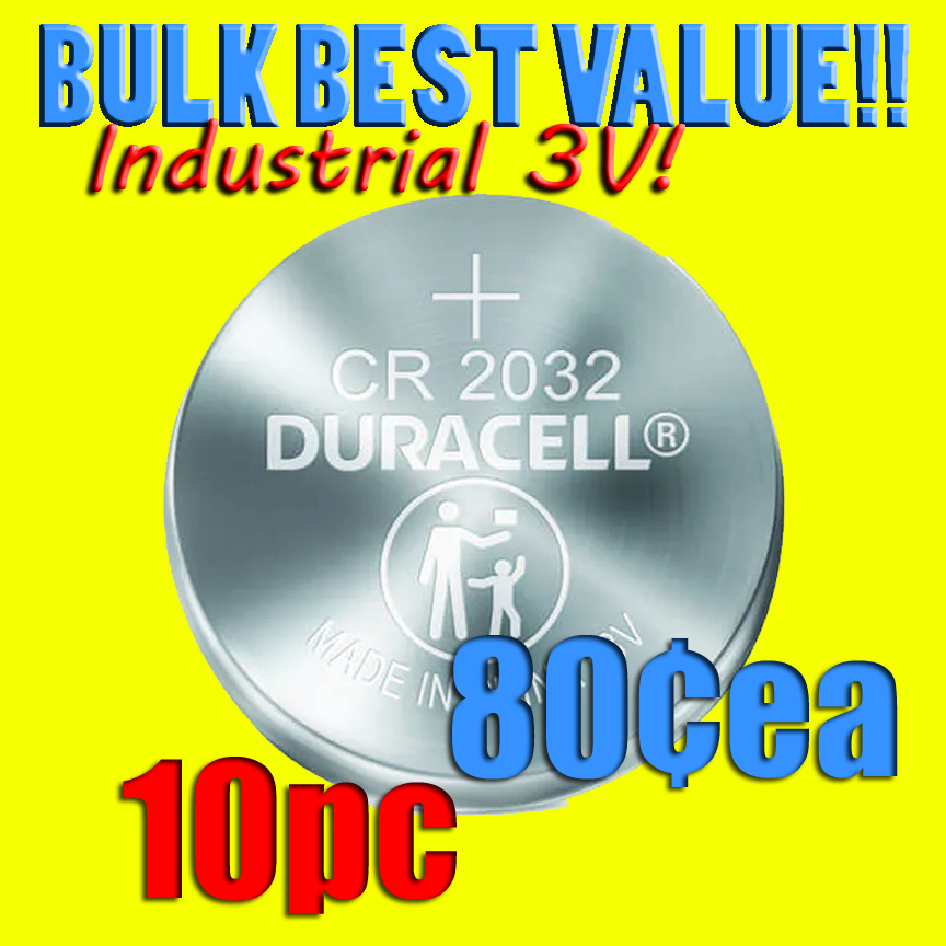 LOT 2-50pc Panasonic Industrial 3V CR2032 LITHIUM BATTERY FRESH Button ...