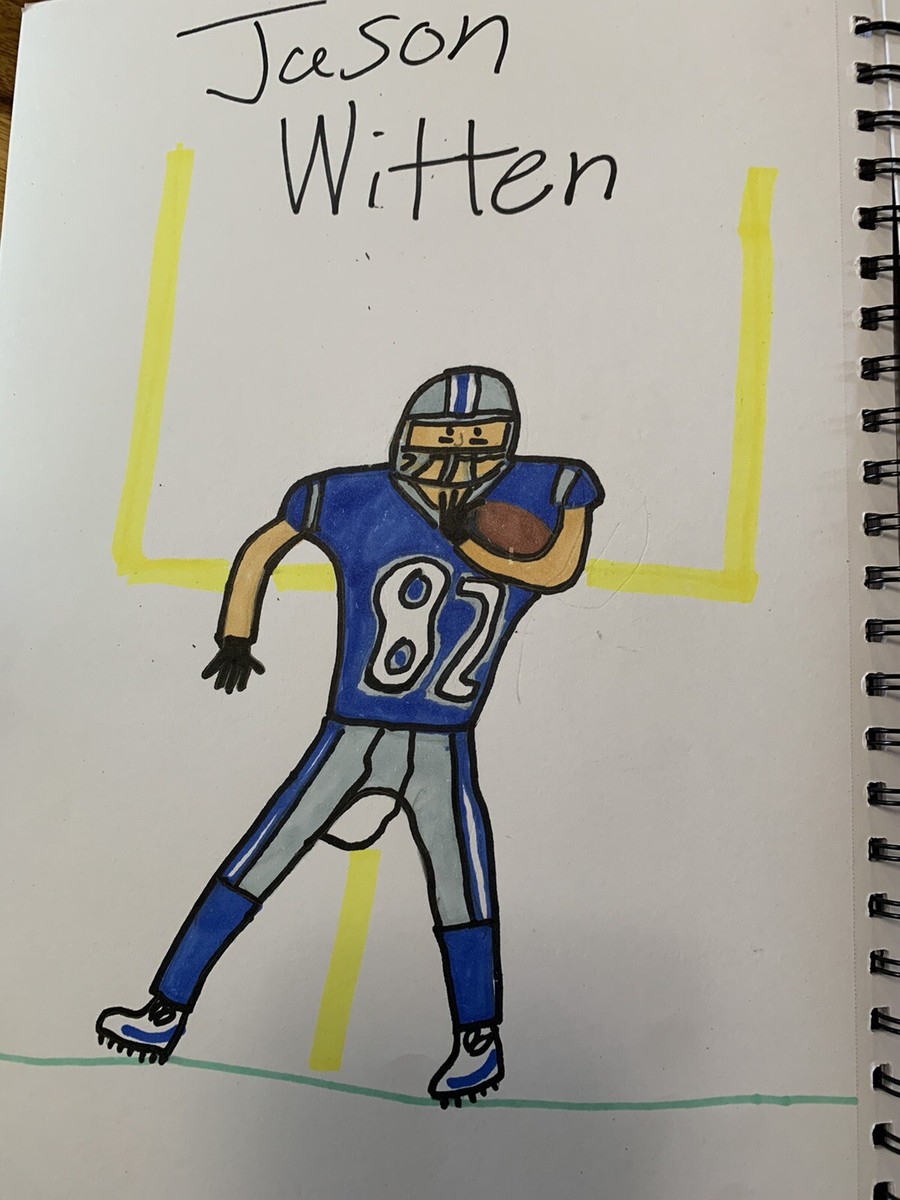 Drawings Of Nfl Players