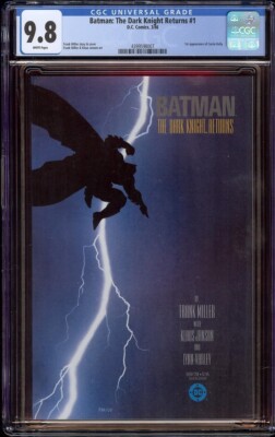 Batman The Dark Knight Returns # 1 CGC 9.8 White (DC, 1986) 1st Carrie ...