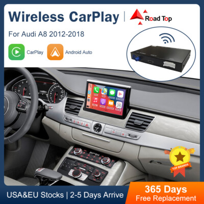 2012-2018 Audi A8 Wireless Carplay Android Auto Interface Retrofit ...