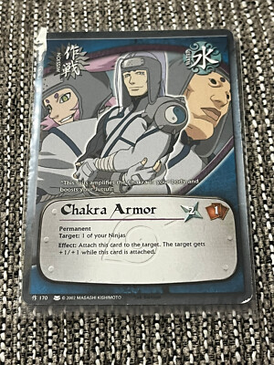 1st Edition Chakra Armor #170 - (Naruto CCG) | eBay