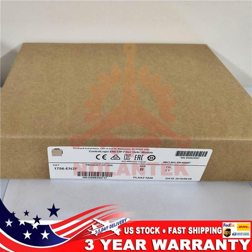 New IN BOX 1756-EN2F Series C ControlLogix EtherNet/IP Fiber Module ...