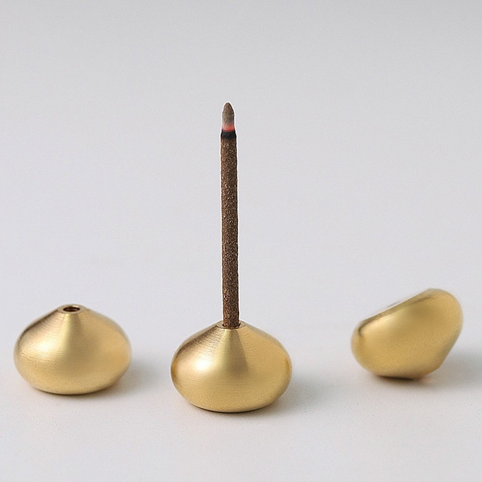 8pcs Mini Copper Incense Holders Unique Incense Burning Bases Exquisite ...