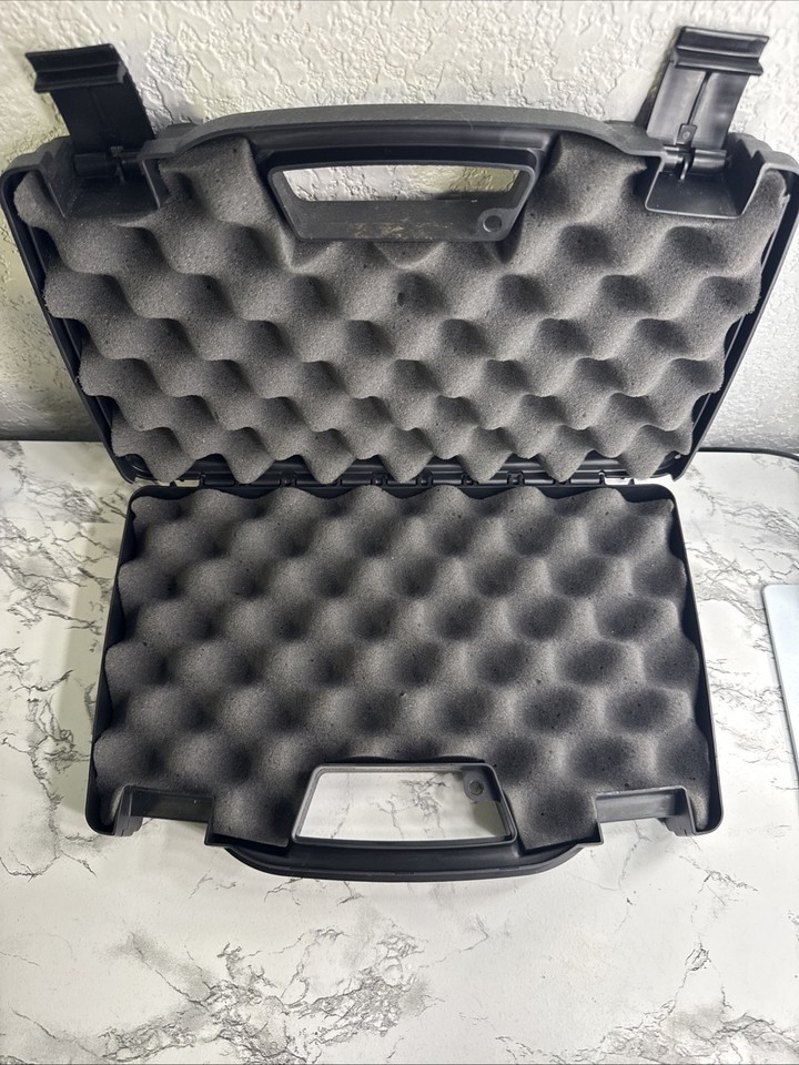 Plano Protector Series Black Pistol Case Hard Shell with Foam Padding ...