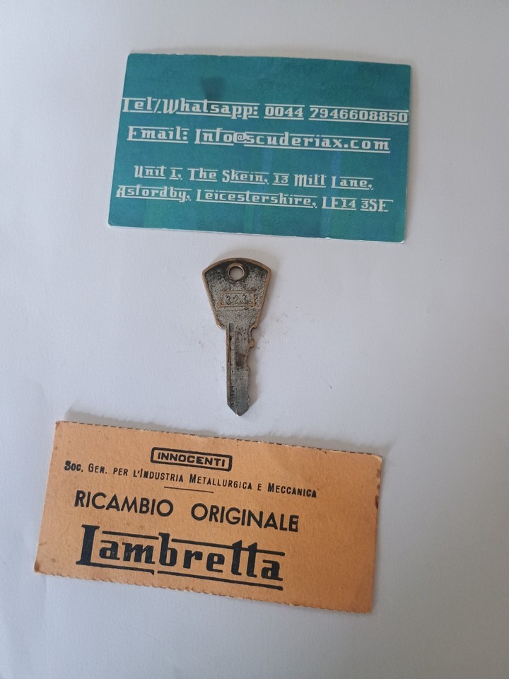 Lambretta Toolbox Key CAMA 323. | eBay UK