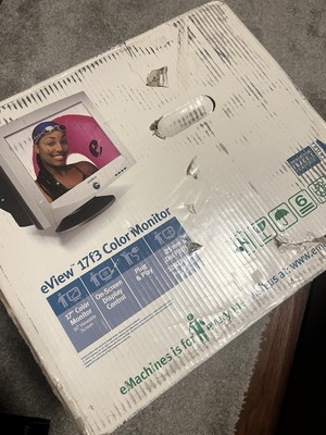 Vintage Emachines Eview 17f3 17in Color Gaming Computer Monitor Retro ...