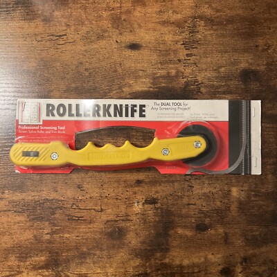 New Screen Tight Roller Knife Screen With Spline Roller Tool | eBay
