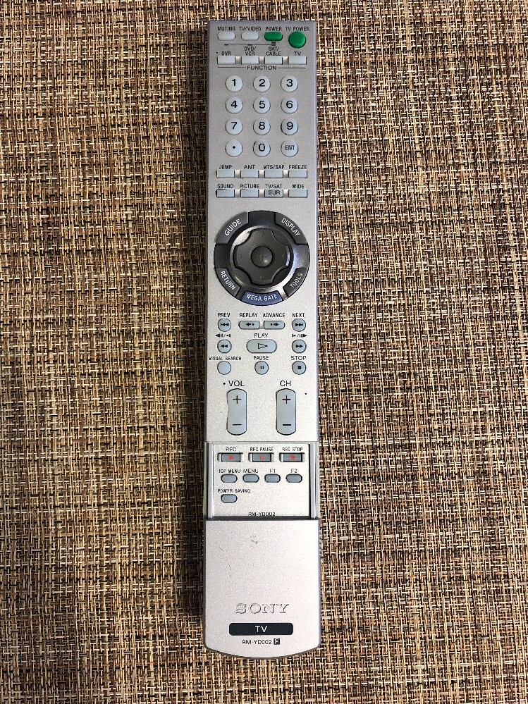 OEM SONY RM-YD002 RMYD002 TV Remote Control RM-YD009 RM-YD010 RM-YD013 ...