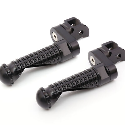Black MPRO Front Foot Pegs 25mm Riser For Ducati Supersport 950 S 21-24 ...