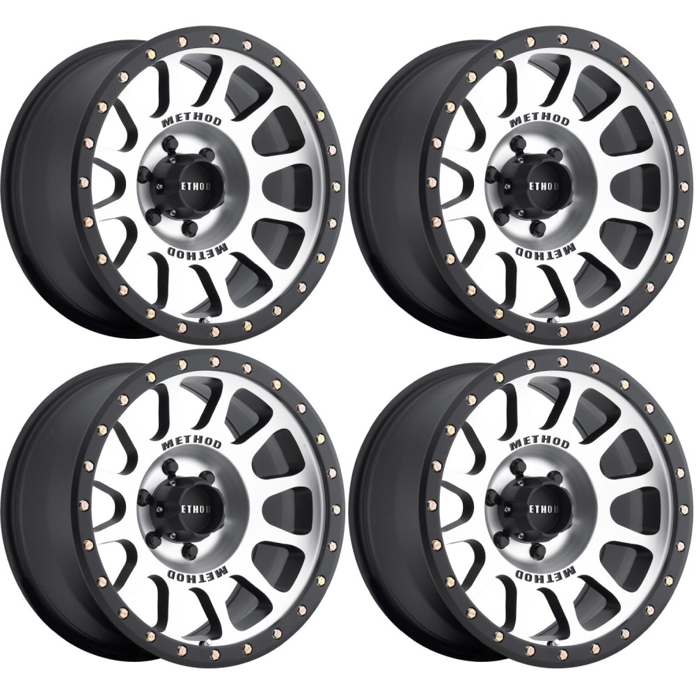Method Wheels MR30578560300 Set of 4 17x8.5 6x139.7 0mm MR305 NV ...