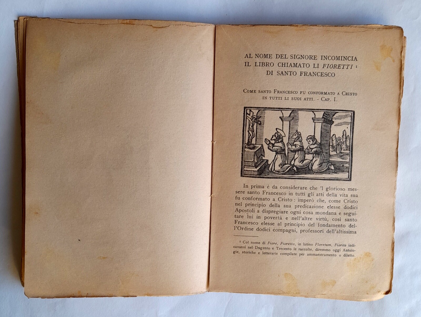 $LB/ I FIORETTI di S. FRANCESCO D'ASSISI - Vallecchi Editore 1926 ...