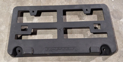 OEM Full Size FORD BRONCO Raptor FRONT LICENSE PLATE BRACKET N2DV ...