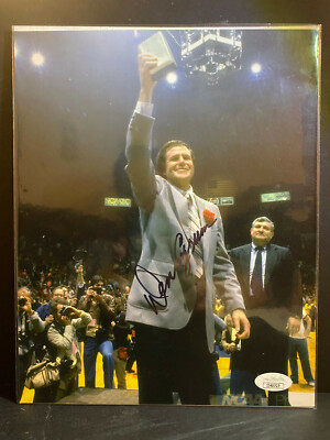 JSA Signed Denny Crum 8x10 Photo AUTOGRAPH Louisville Basketball Coach ...