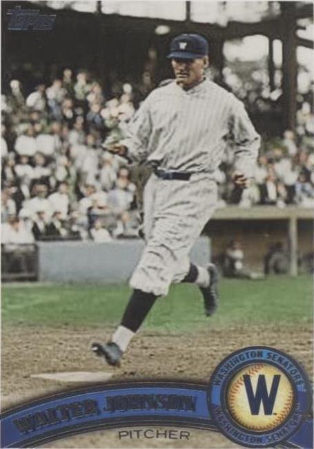 2011 Topps - Legend Variation Walter Johnson #300 for sale online | eBay