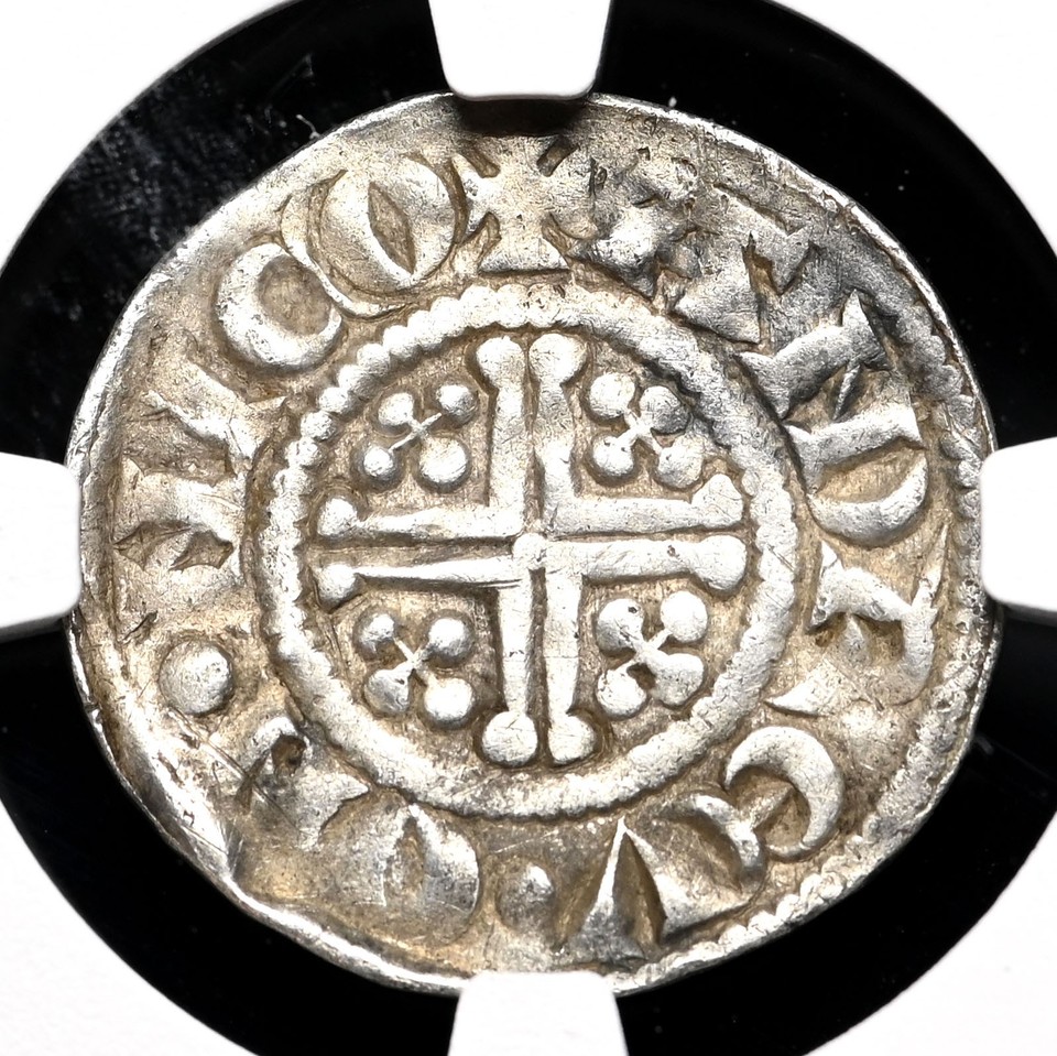 ENGLAND. John Lackland. 1199-1216. AR Penny, S-1351, NGC AU Details | eBay