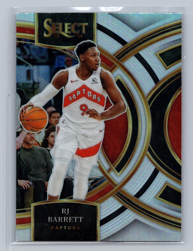 2023-24 Panini Select #200 RJ Barrett Silver Prizms | eBay