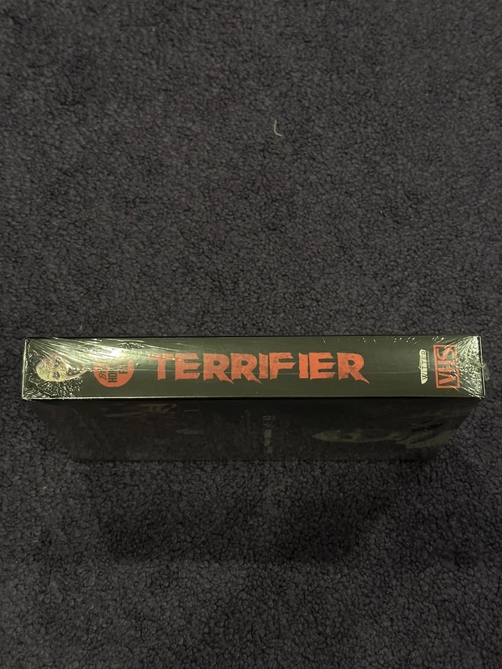 TERRIFIER VHS OFFICIAL 2025 LIMITED Book Box EDITION w/RED GLOW IN THE ...