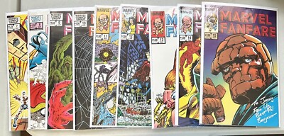 Marvel Fanfare Comics #7-15, 1982-1984, Vintage | eBay