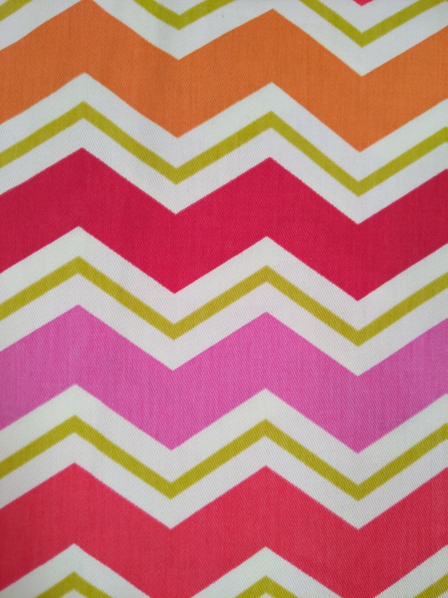 Light Orange Chevron Background