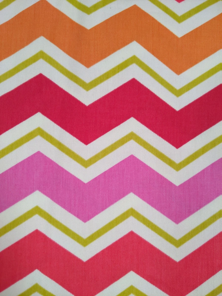 Bright Orange Chevron Background