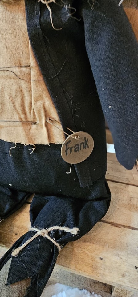 Primitive Frank Doll Frankenstein Halloween | eBay