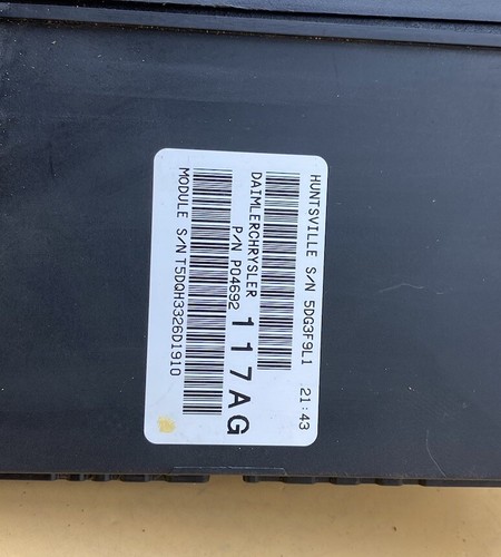 07 DODGE RAM 1500 TRUCK FUSE BOX TIPM INTEGRATED POWER MODULE ...