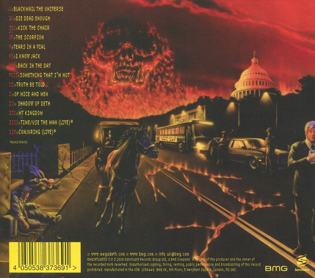 Megadeth The Conjuring 2023 NEW Megadeth's "Peace