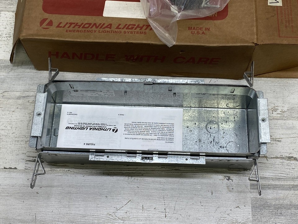Lithonia ELA LCRIS LED Edge Lit Exit Light Rough-In Section | eBay