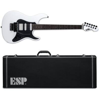 ESP LTD SN-1000FR Electric Guitar Snow White + ESP Hard Case BRAND NEW ...
