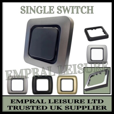 Campervan 12v Single Light Switch CBE C-Line Switches For Caravan ...